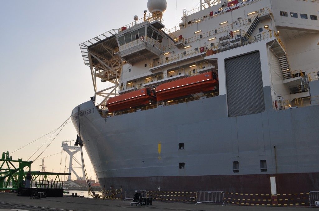 Noble Globetrotter I with Huisman multipurpose tower inaugurated ...