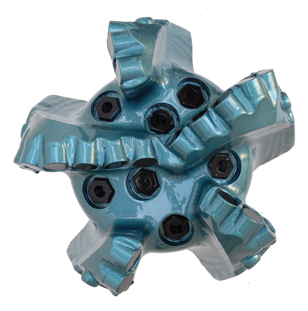 PDC bit uses staggered cutter configuration to take energy from ...