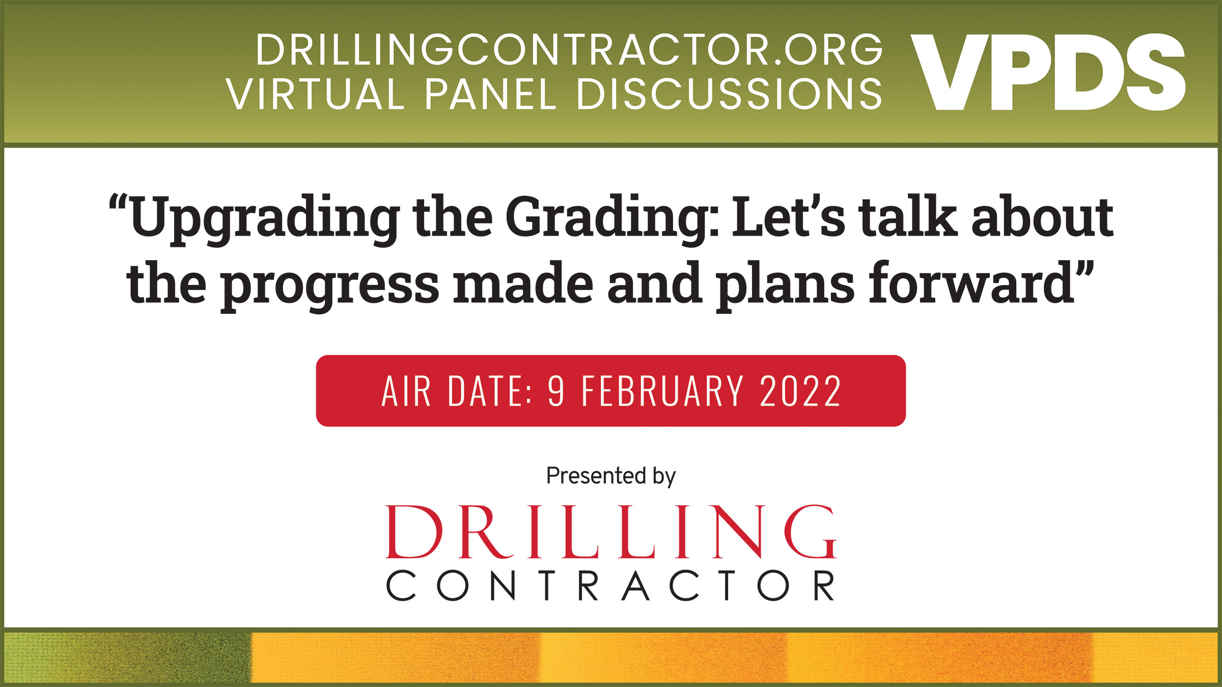 Upgrading the Grading | VPD Webinar