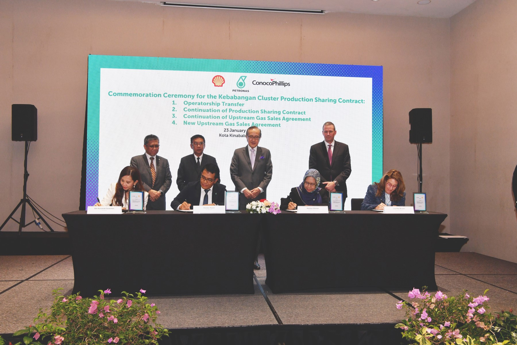 Kebabangan Cluster PSC operatorship transfers to ConocoPhilips ...